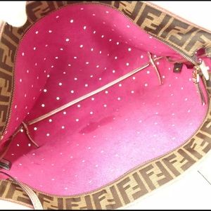 Fendi | Bags | Fendi Porch Punching Tote Plus Pouch | Poshmark